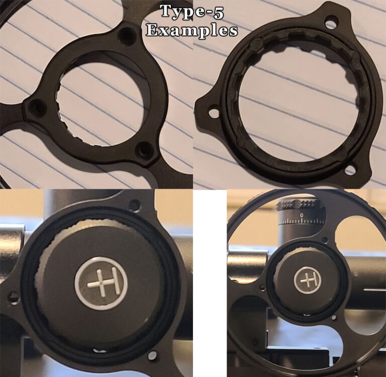 Hawke Sidewinder SF 8-32x56 Scope Comma Wheel Type 5 - DMPC 3D Printing ...